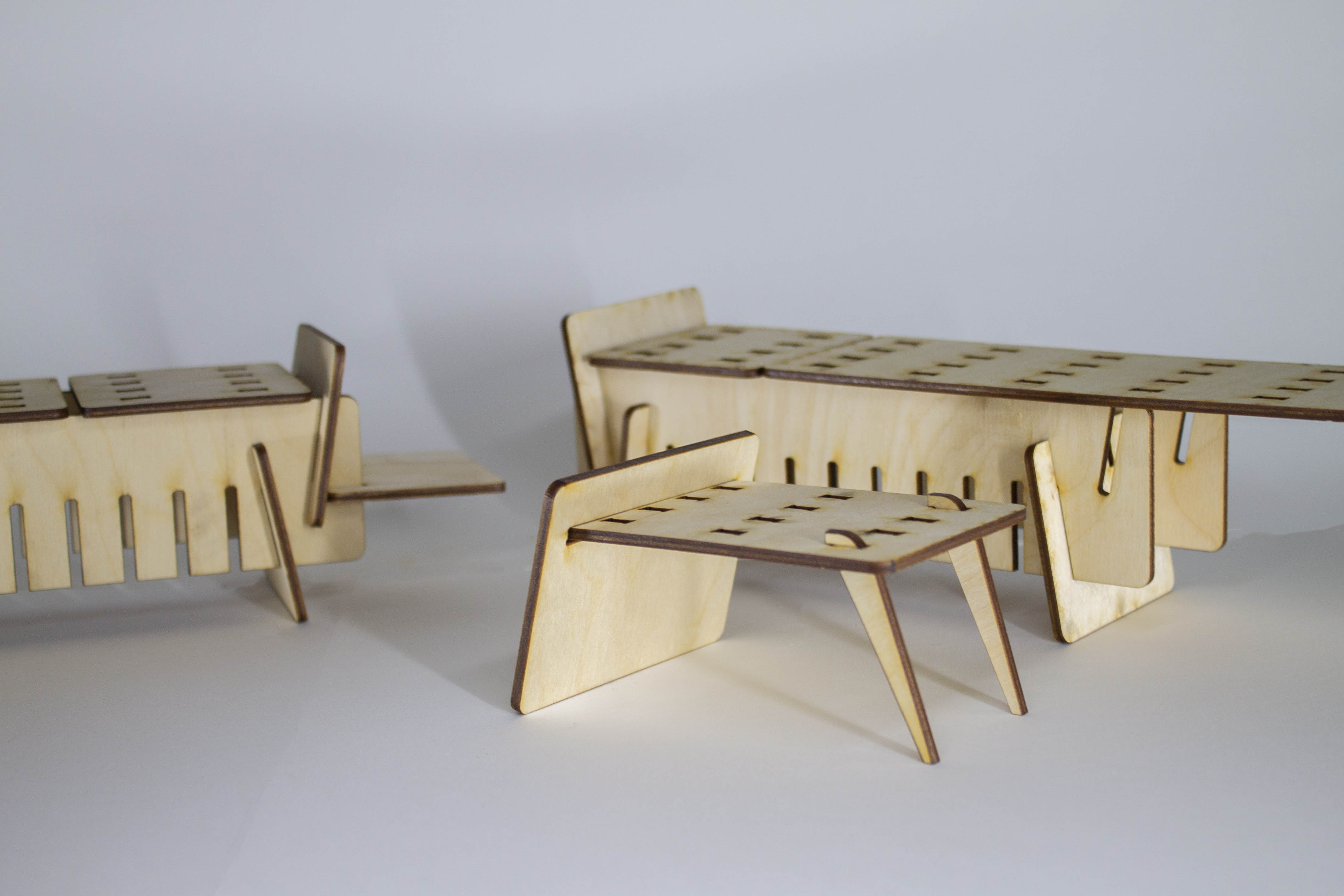 Spirit of Japanese Joinery: Modular Bench System v1.0 – Myles Richter ...